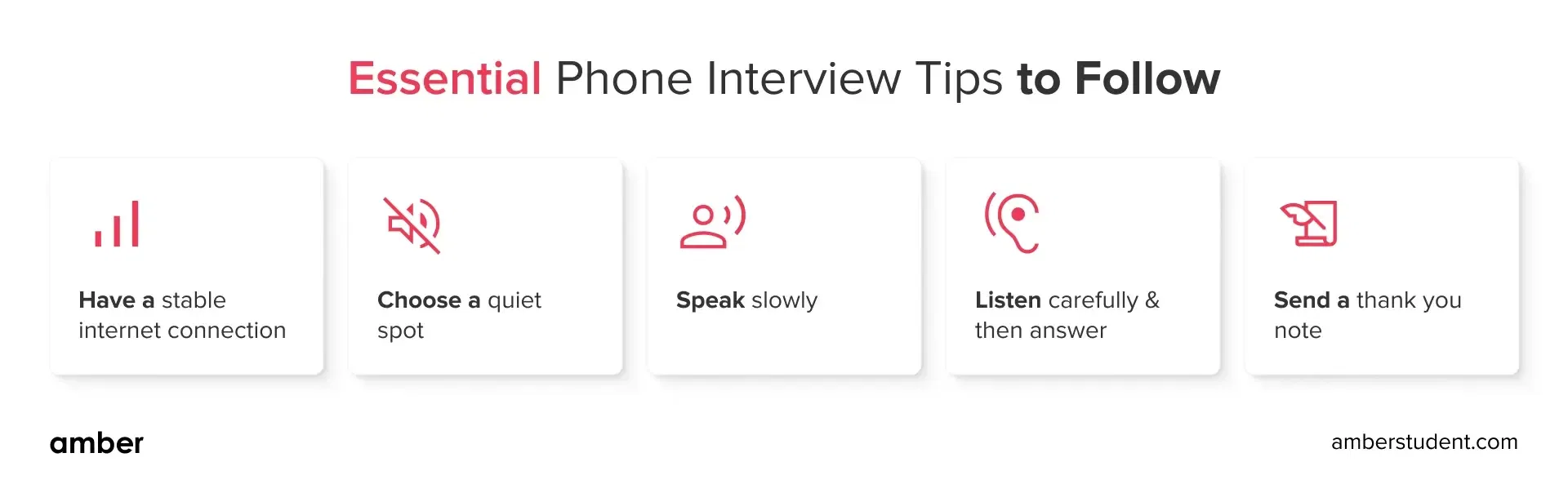 Stand Out and Shine: Explore 15 Phone Interview Tips for Success! | Amber